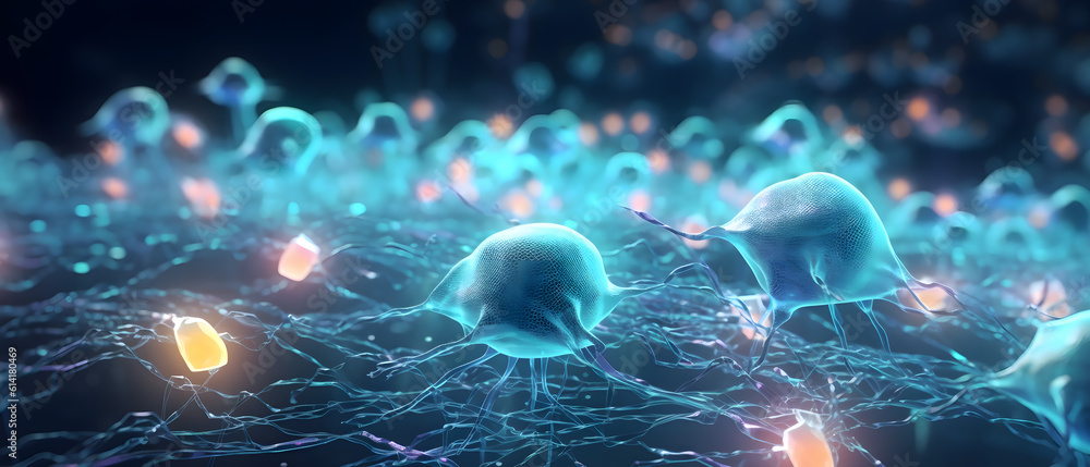 Captivating macro view of a brain neuron: detailed image unveiling the ...