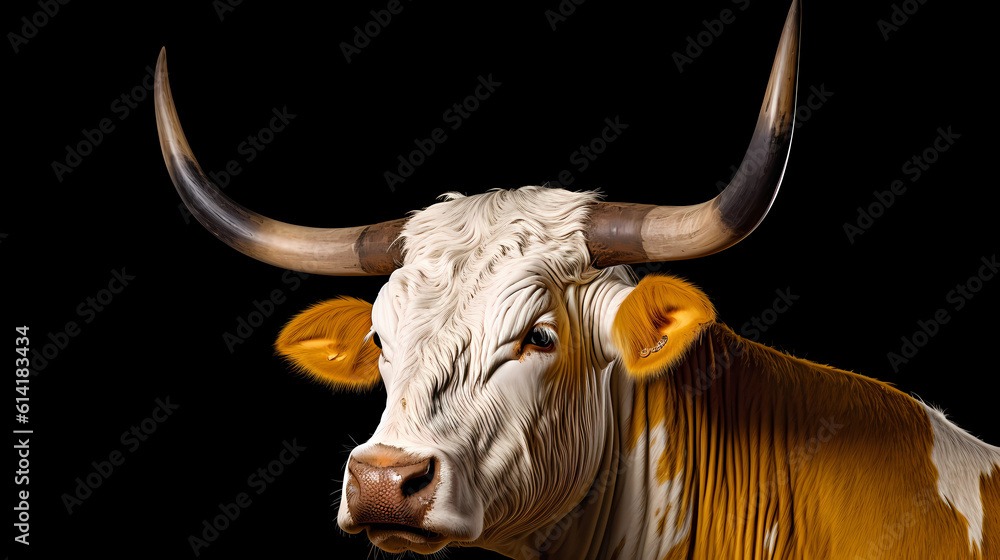 Brahma bull, Generative AI Stock Illustration | Adobe Stock