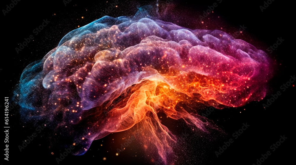 The universe, an infinite expanse of stars and galaxies, takes on the ...