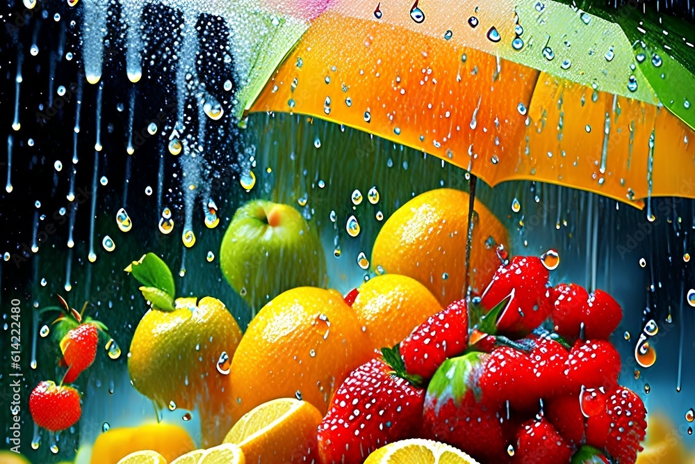 Fruits and rain have an intricate relationship that influences the ...