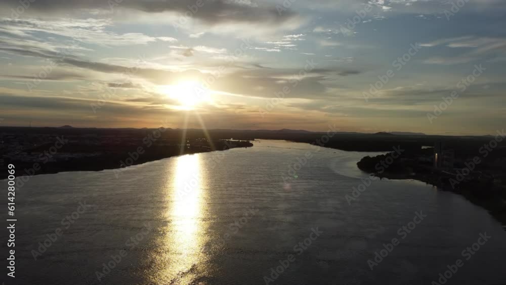 juazeiro, bahia, brazil - april 3, 2023: aerial view of the Sao ...