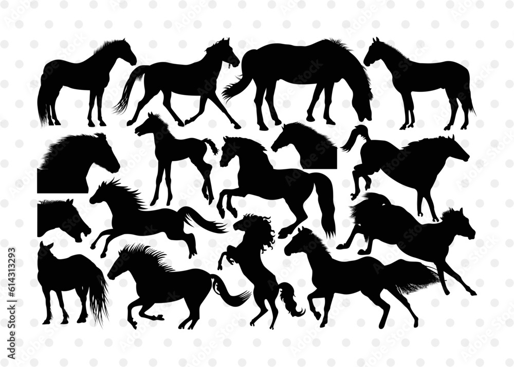 Horse SVG Cut Files | Horse Silhouette | Horse Racing Svg | Horse ...