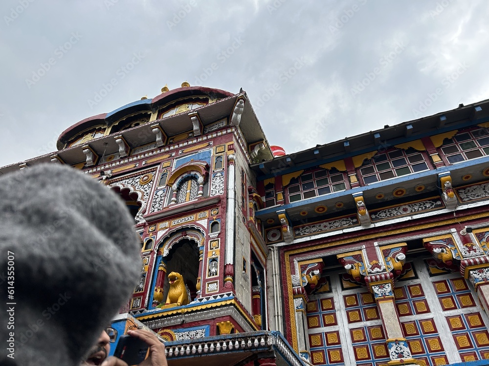 Badrinath Lord Vishnu Temple Stock Photo | Adobe Stock