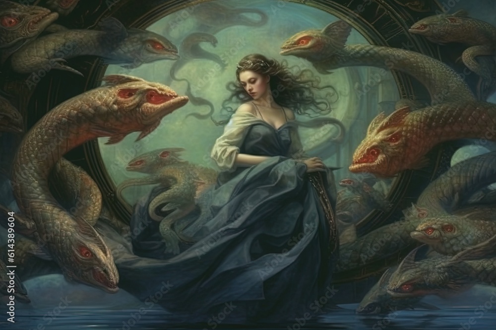 Medea's Metamorphosis: Marvel at the transformation of Medea, as she ...