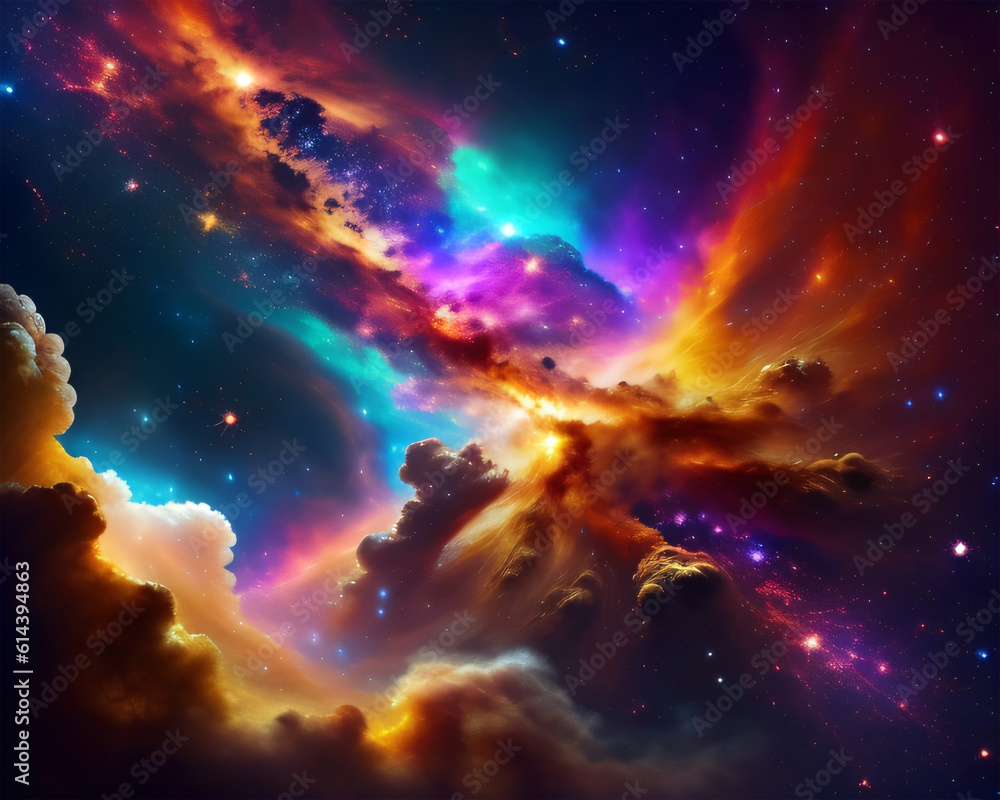 Supernova background wallpaper, Colorful space galaxy cloud nebula ...