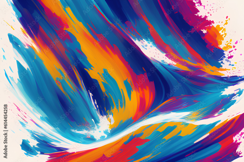 olpntng style, olpntng style, beach, waves, sea, simple, fantasy, wavy ...