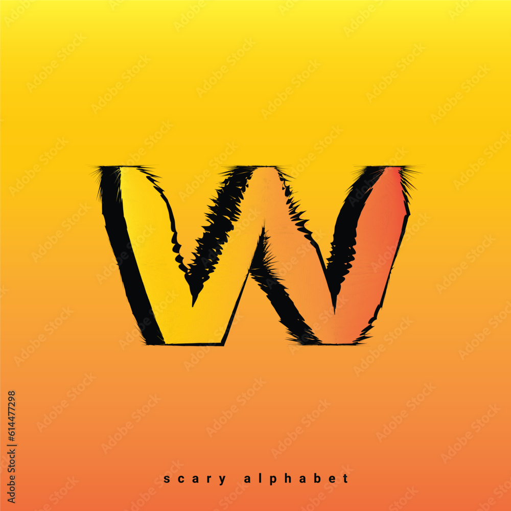 creepy, comic, illustration, graffiti font, scary text, monster, scary ...