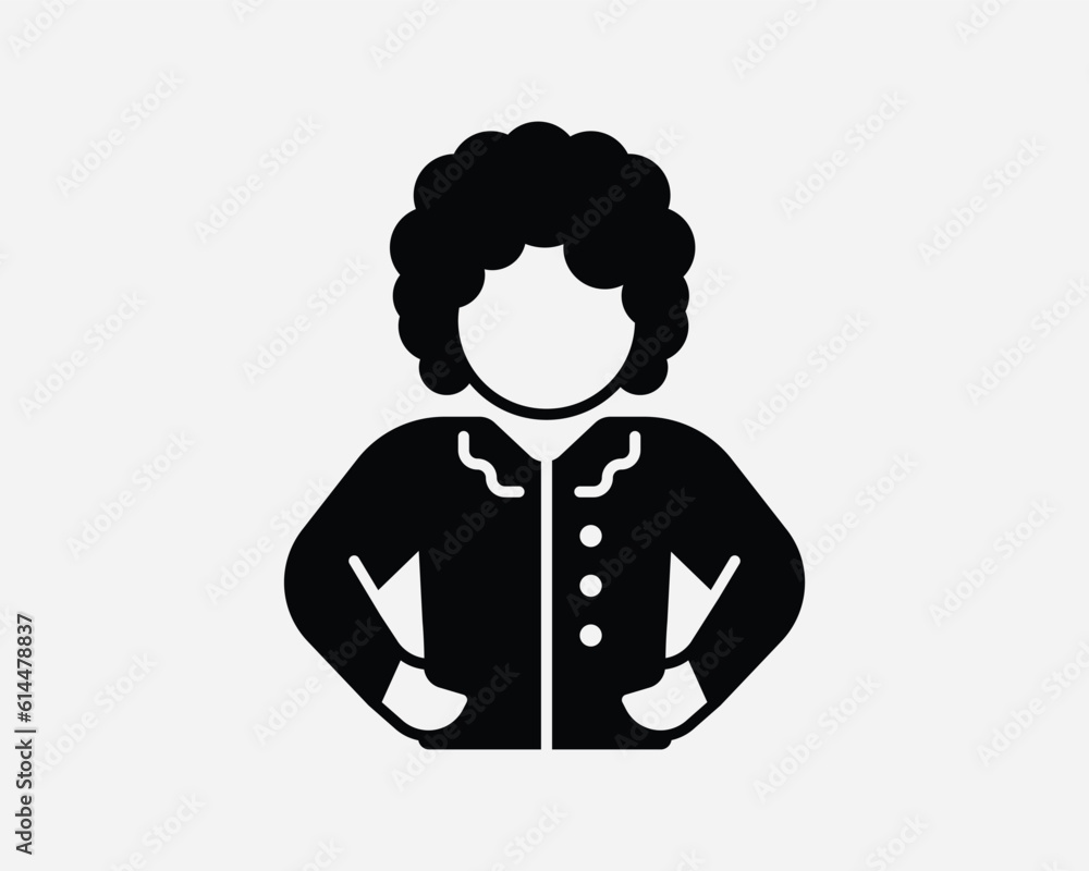 Woman CEO Icon. Girl Lady Female Manager Boss Employer Worker Employee ...