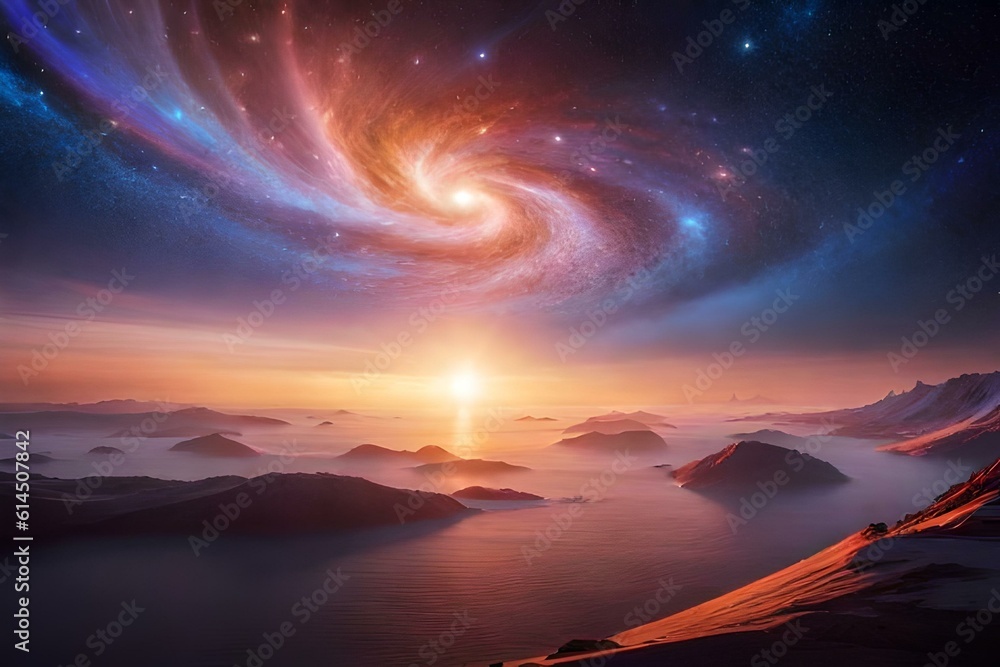 most beautiful space wallpaper Generative Ai Technology Stock ...