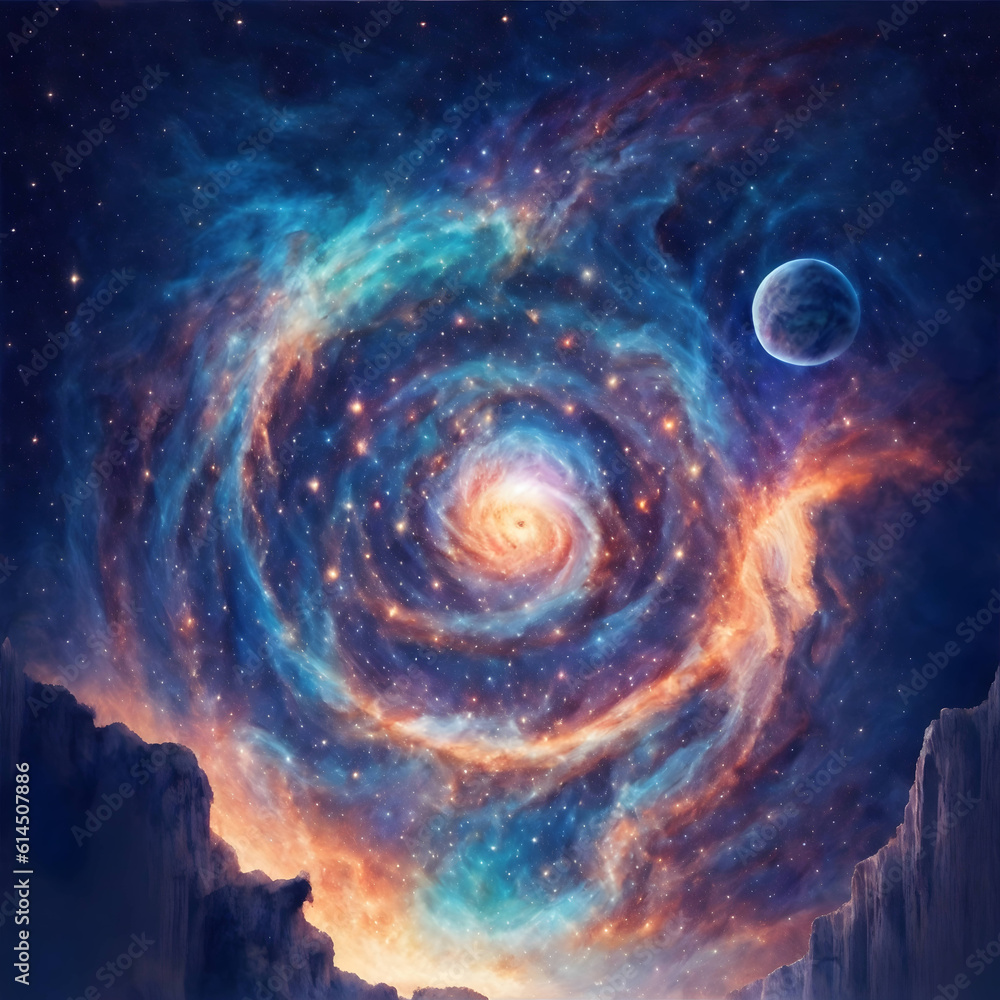 Cosmic Serenity: Captivating Celestial Wonders and Ethereal Galactic ...