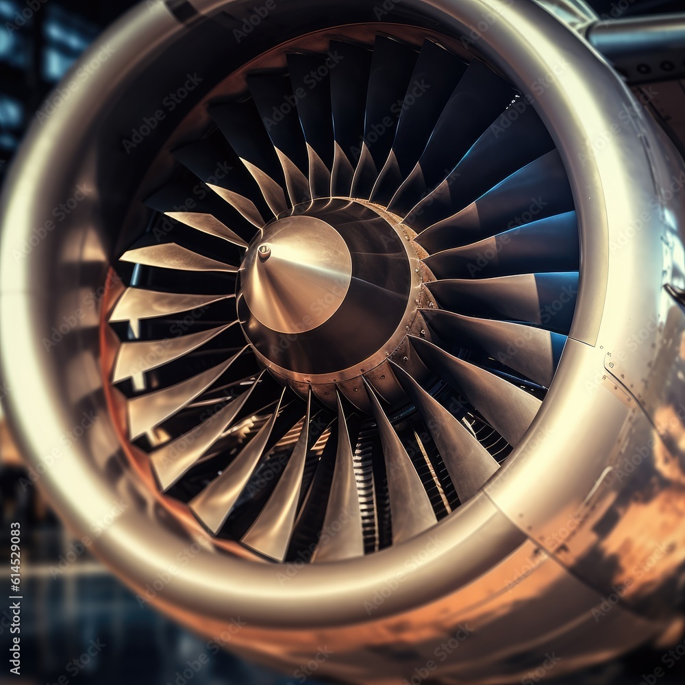 Engine aircraft modern aircraft turbine cross section with different ...