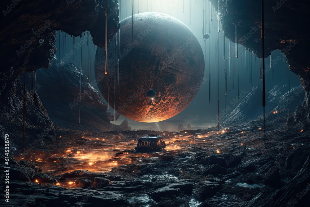 Alien Planet: A Mid-Journey Scene for Generative AI Exploration in ...