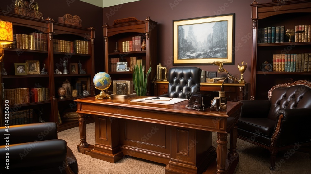 Traditional Executive Office Design