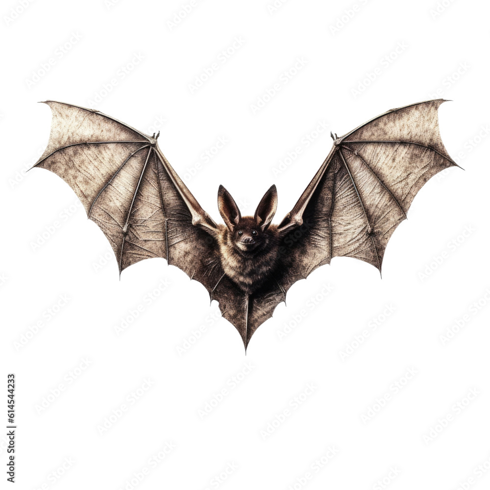 bat wings isolated on a transparent background, generative ai Stock ...