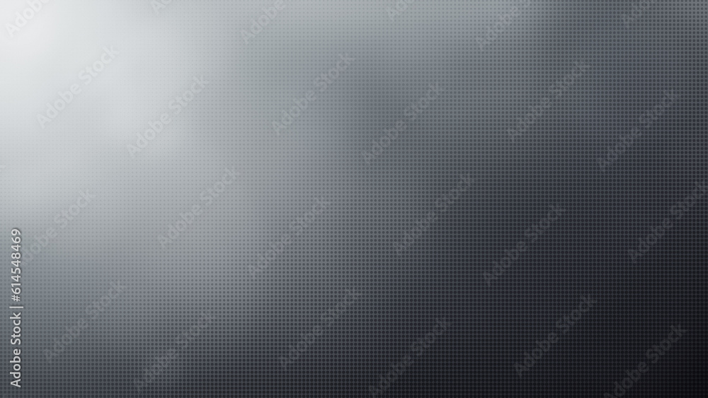 Abstract gray halftone pattern on blurred lighter grey color gradient ...