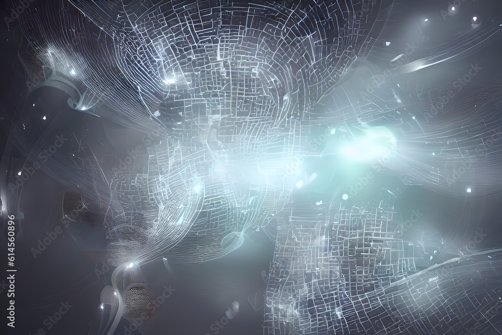 Capture the beauty of technology and artificial intelligence in ...