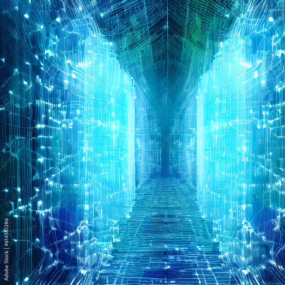 Embrace the digital revolution through abstract backgrounds showcasing ...