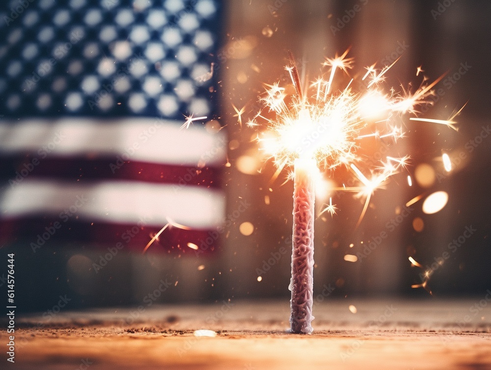 Let freedom shine bright like a sparkler Celebrating the land of the ...