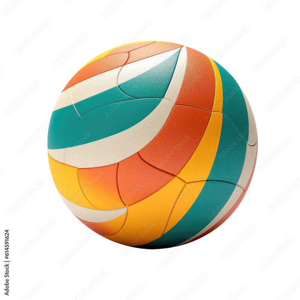 volleyball isolated on a transparent background, generative ai Stock ...