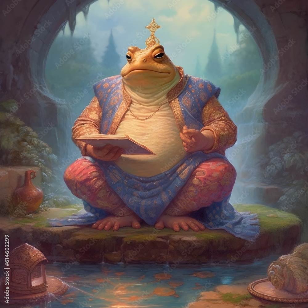 Generative AI, Prince, Toad, Fairy tale, Bedtime story, Humanoid ...