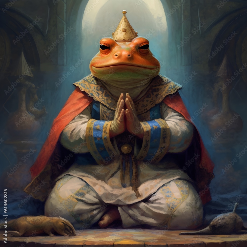 Generative AI, Prince, Toad, Fairy tale, Bedtime story, Humanoid ...