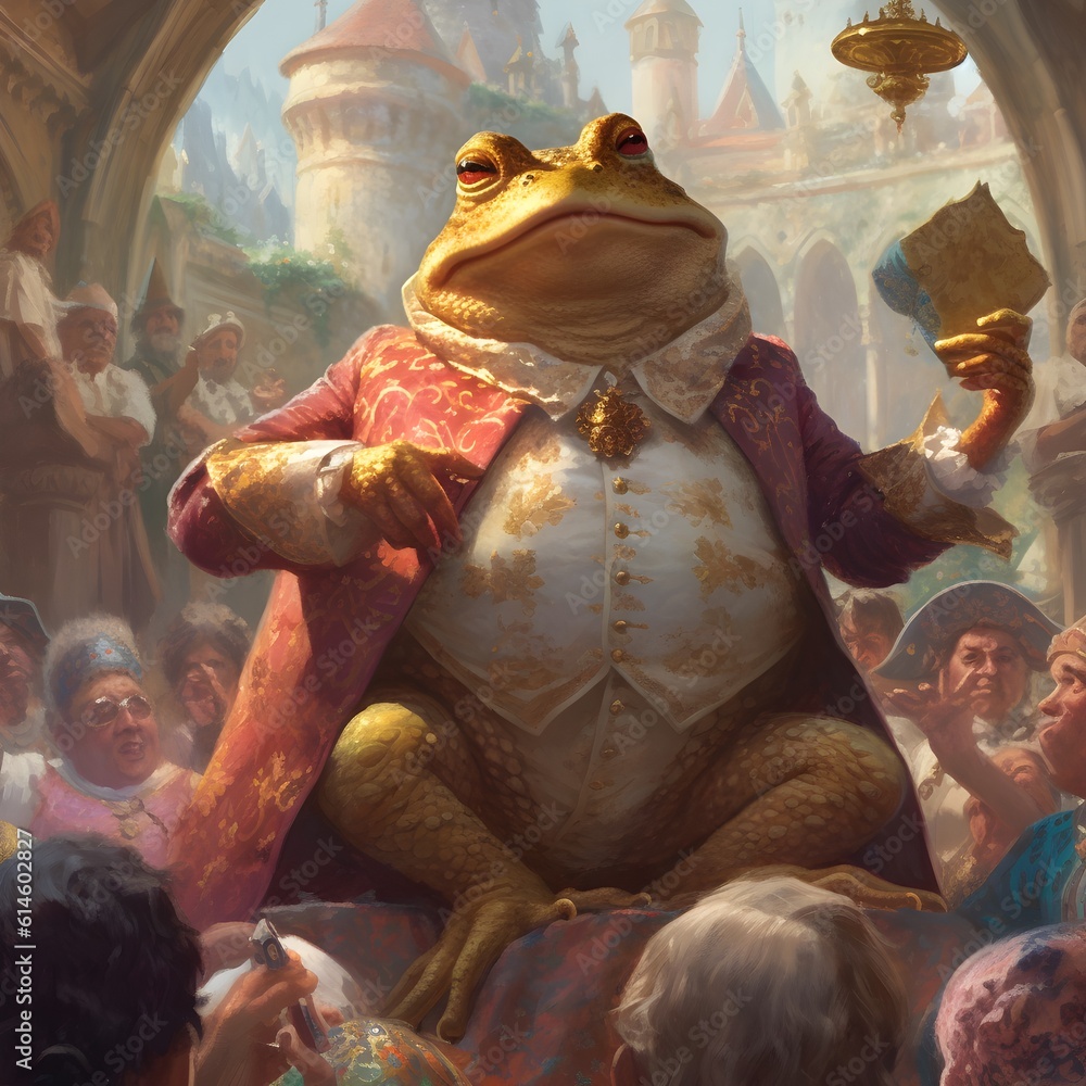 Generative AI, Prince, Toad, Fairy tale, Bedtime story, Humanoid ...