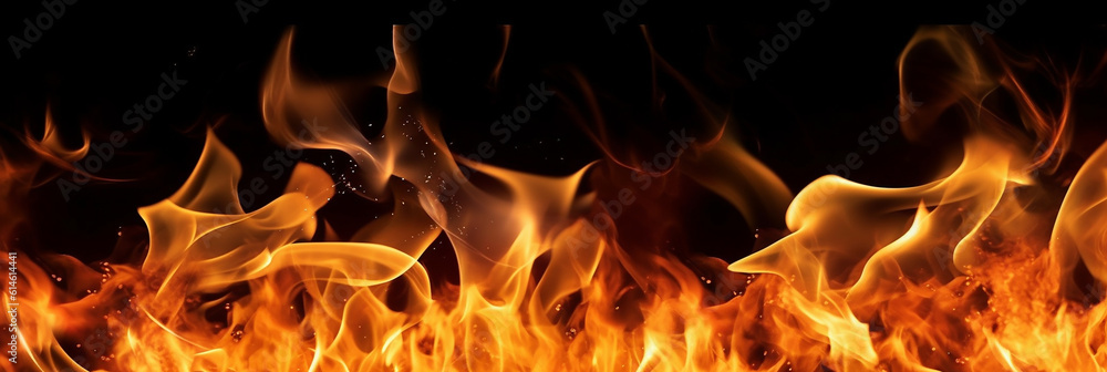 Realistic fire flames, An alluring image featuring the captivating ...