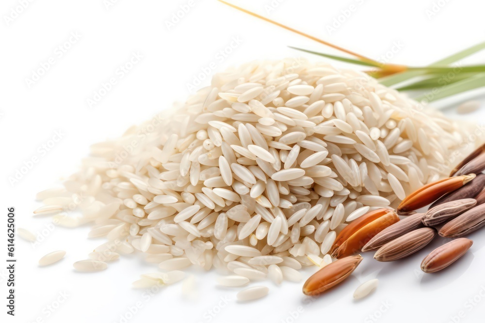 Organic paddy rice ear of paddy ears of Thai jasmine rice. Paddy on ...