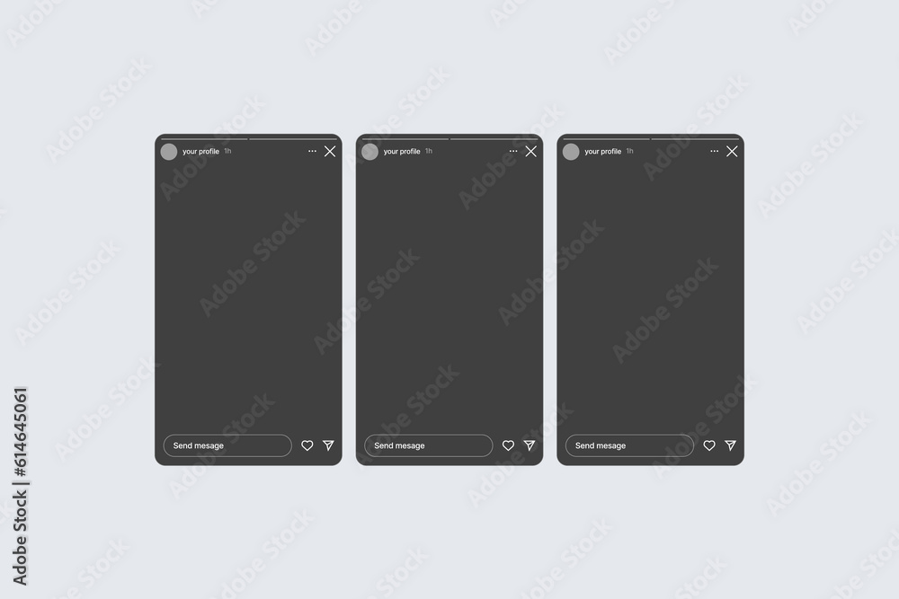 Instagram Social Media Story Template, Instagram Story Profile, Account ...