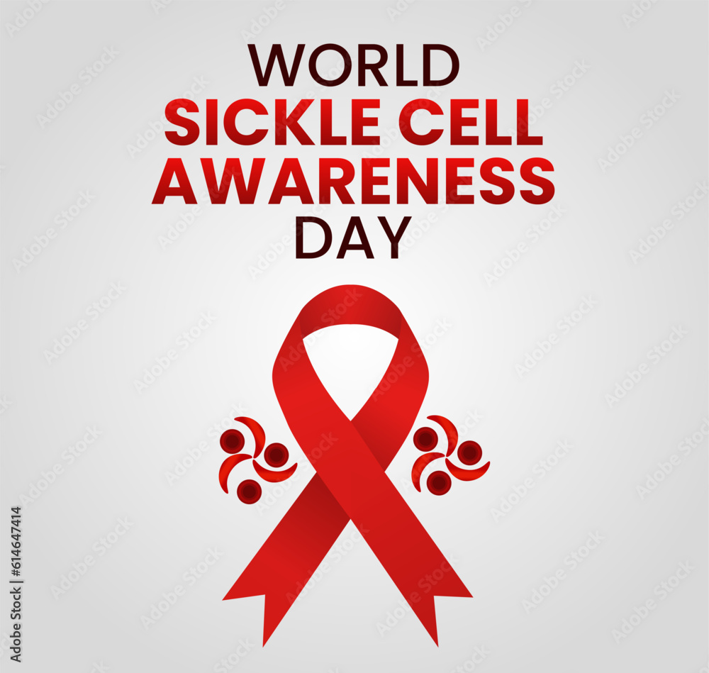 vector graphic of world sickle cell awareness day good for world sickle ...