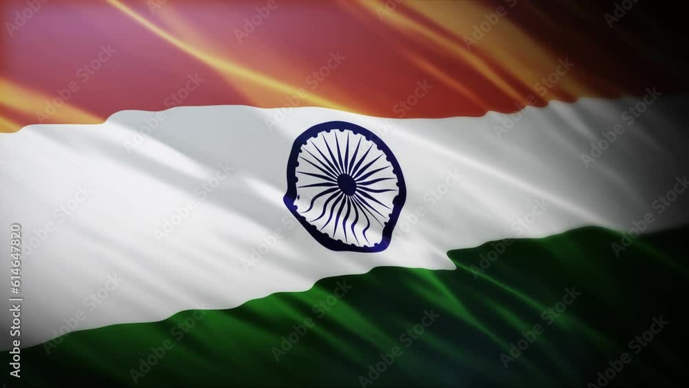 Flag of India, full screen, high resolution, 4K Republic of India Flag ...