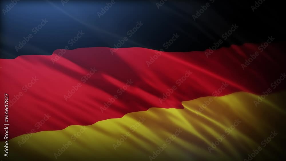 Flag of Germany, full screen, high resolution, 4K Federal Republic of ...