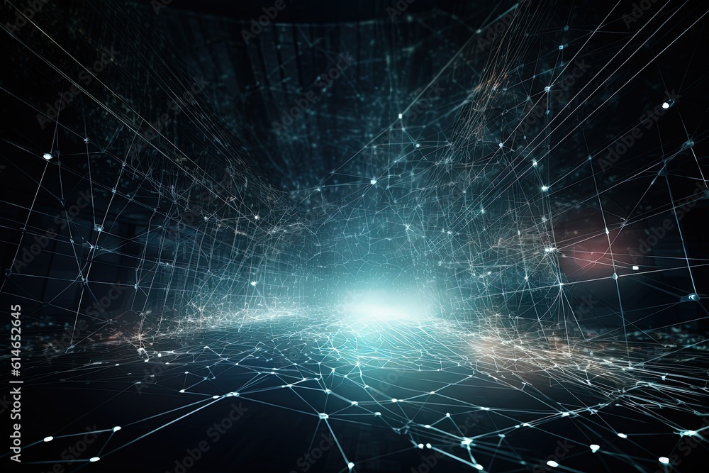 Interconnected Horizons: A captivating blend of technology and metaphor ...