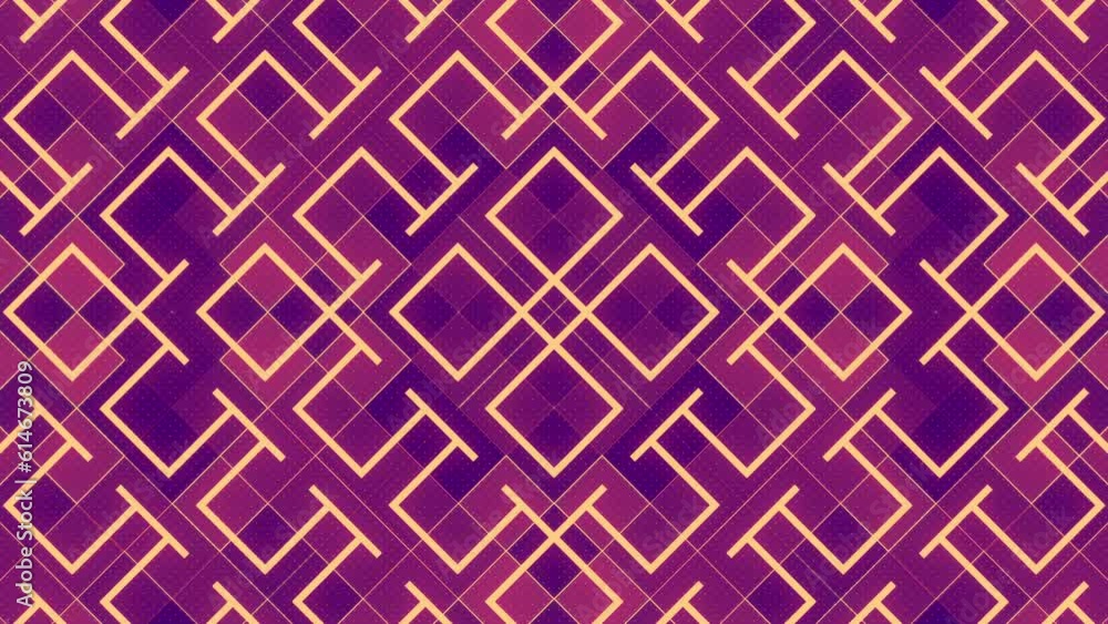 Composition of moving geometric shapes. 3d rendering loop animation 4K Stock Video | Adobe Stock