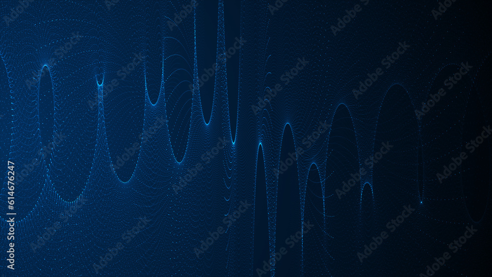 Animation cyber or technology background. Looping animated background ...