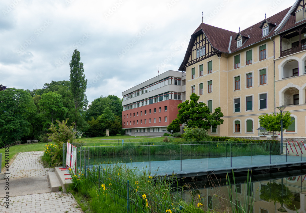 Historic clinic with elements of art nouveau, art déco and ...