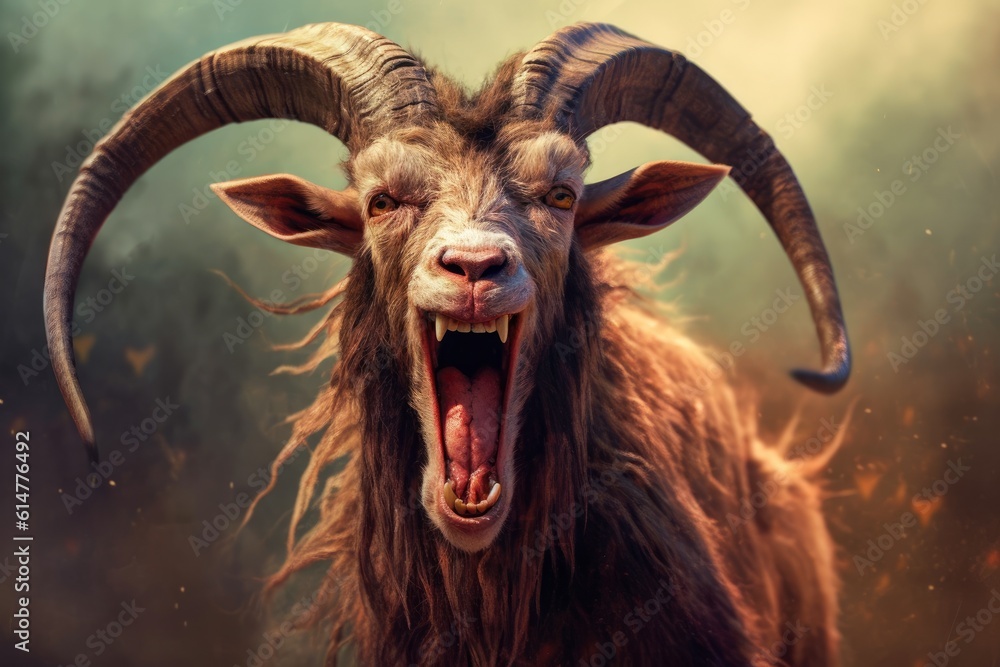 A ram with two horns symbol of the Medo-Persian empire Daniel Biblical ...