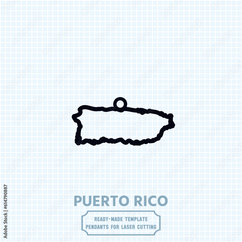 Puerto Rico in your heart, Indiana on your pendant. Our laser-cut metal ...