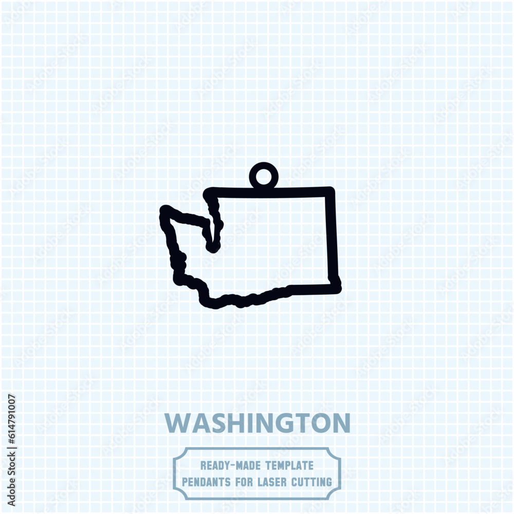 Washington in your heart, Indiana on your pendant. Our laser-cut metal ...