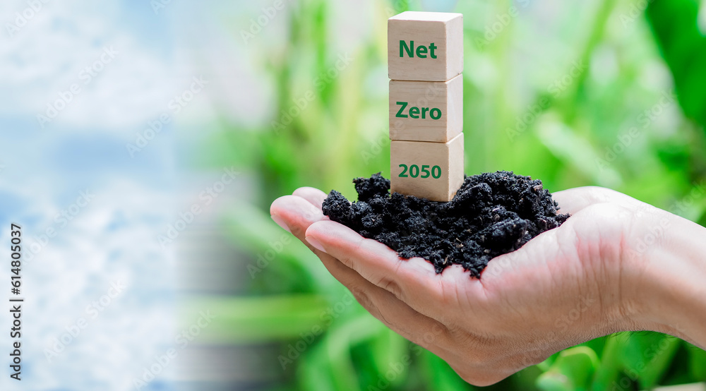 net zero 2050 carbon neutral Zero net greenhouse gas emissions target ...