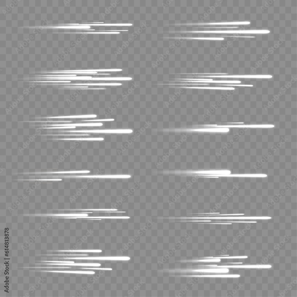 Falling Star. Light glow effect stars bursts with sparkles isolated on ...