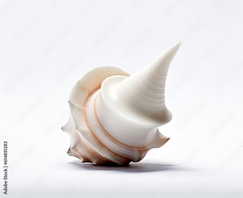 Isolated shells with white Background. created with Generative AI ...