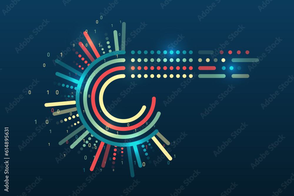 Structuring The Flow Of Information Data Analytics Concept Sorting A