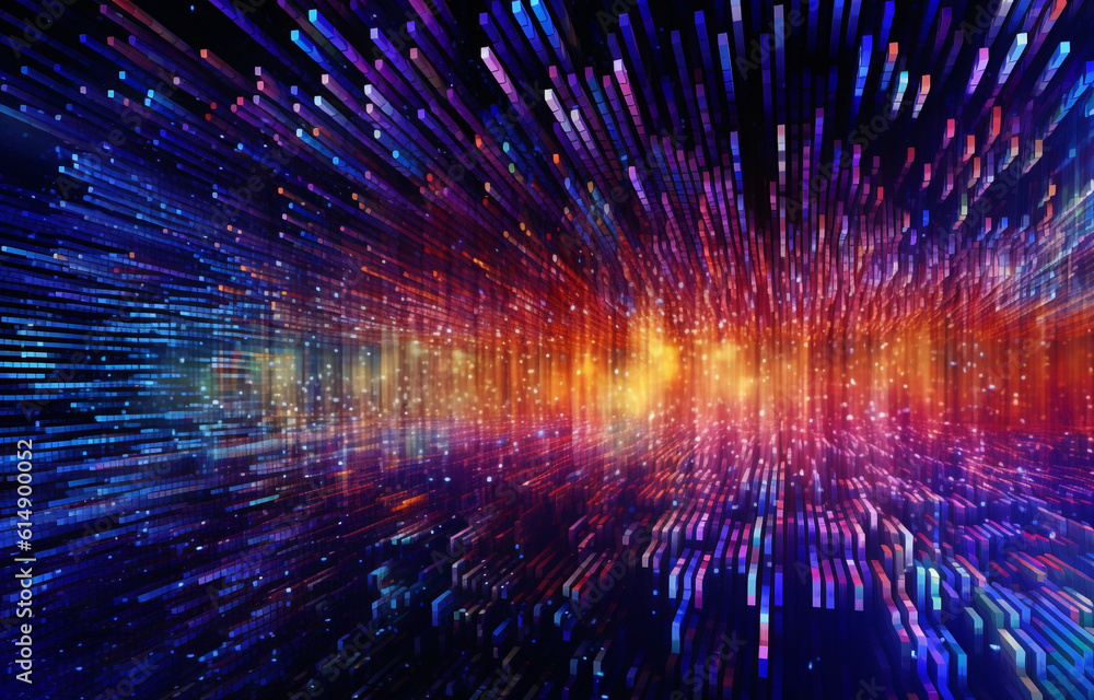 Cyber security background made with AI generative technology Stock ...