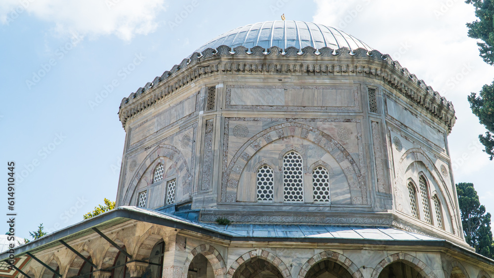 Mausoleum of Sultan Suleyman the Magnificent in Istanbul Turkey. Kanuni ... Mausoleum of Sultan Suleyman the Magnificent in Istanbul Turkey. Kanuni ...