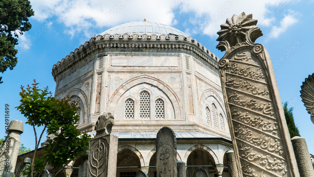Mausoleum of Sultan Suleyman the Magnificent in Istanbul Turkey. Kanuni ... Mausoleum of Sultan Suleyman the Magnificent in Istanbul Turkey. Kanuni ...
