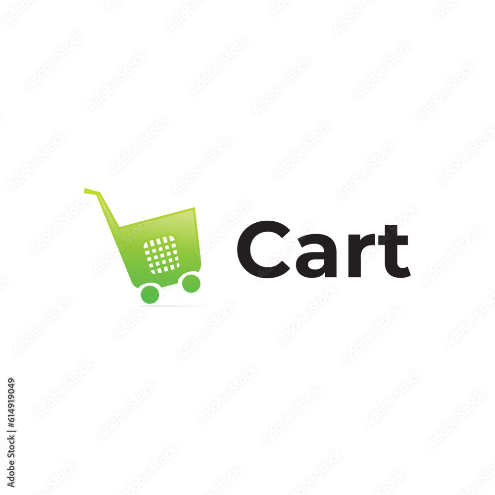 Shopping cart logo design, shop logo, cart logo, basket logo, mart logo ...