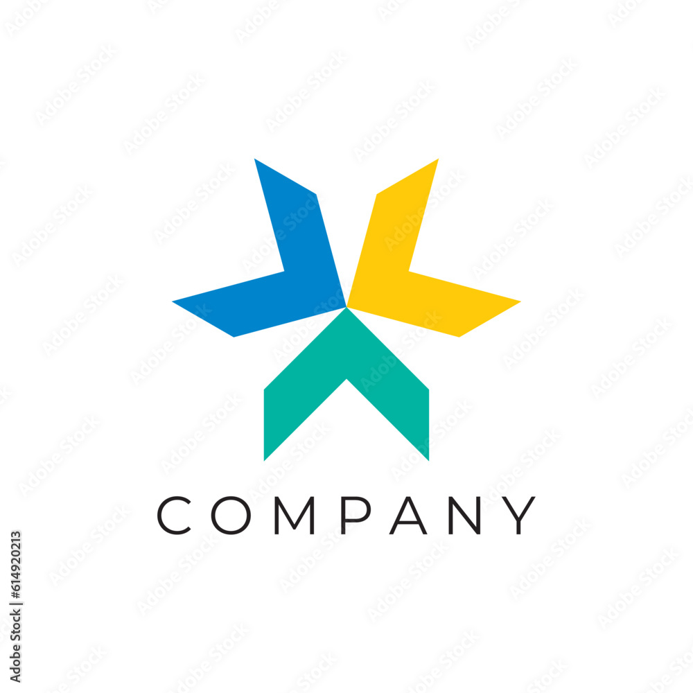 Financial logo design. aero logo, business logo, technology logo ...