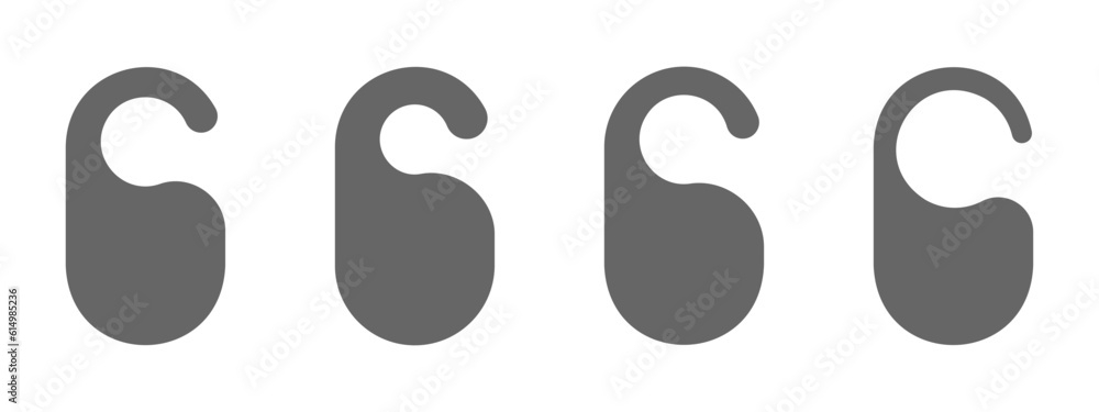 Set of closet dividers mockups. Wardrobe organizer tools. Clothing rack ...