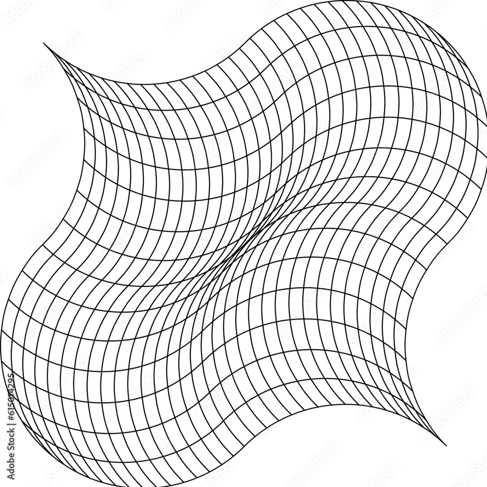 Net flying waving. Texture wave textile. Fabric square cells sea wind ...